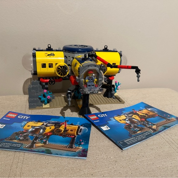 Lego | Toys | Lego City Ocean Exploration Submarine Yellow | Poshmark